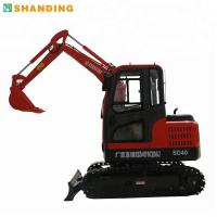 China SD40B Mini Hydraulic Crawler Excavator / Quick SHANDING Micro Excavator for sale