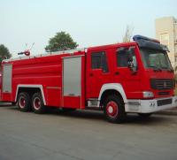 China 6x4 10m3 Fire Fighting Truck , Diesel Powered Heavy Duty Trucks for sale