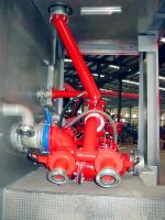 China 6x4 10m3 Fire Fighting Truck , Diesel Powered Heavy Duty Trucks for sale