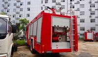 China Commercial Fire Fighting Trucks , 7m3 Water Tank Foam 5T - 50T Capacity Red Color  6x4 howo chasiis for sale