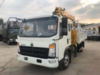 China 5 Tons Crane Truck 4x2 200hp Truck Mounted Lift Truck for sale