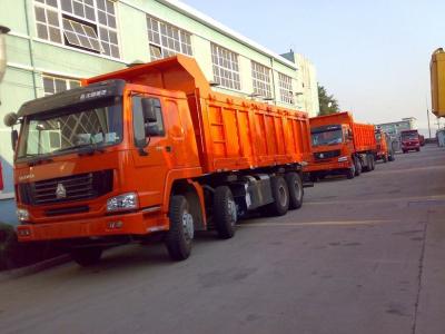 China HOWO Dump Truck Tipper Truck 300L Fuel Tank Heavy Duty Dump Truck 8x4  Driving Type for sale