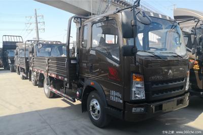 China 120 / 160 / 180hp Light Duty Commercial Trucks Four Cylinder Transport Truck for sale