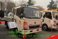 China 120 / 160 / 180hp Light Duty Commercial Trucks Four Cylinder Transport Truck for sale
