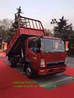 China 120 / 160 / 180hp Light Duty Commercial Trucks Four Cylinder Transport Truck for sale