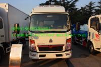 China 140hp 160hp 4 X 2 Light Duty Commercial Trucks , Four Cylinder Transport Truck for sale