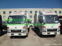 China 140hp 160hp 4 X 2 Light Duty Commercial Trucks , Four Cylinder Transport Truck for sale