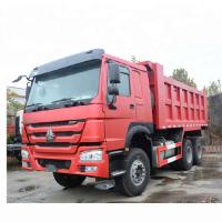 China New Heavy Tipper Truck 6x4 30T LHD Commercial Dump Truck SINOTRUK HOWO ZZ3257N34 Middle Lifting for sale