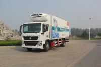 China Euro 2 Heavy Cargo Trucks , 5 Ton Refrigerated Truck For Frozen Foods Transporting for sale