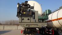 China 30-60M3 Bulk Cement Tank Semi Trailer Manufacturer Tongya 3 Axles Bulk Semi Trailer for sale