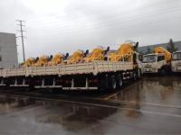 China Sinotruk Howo Xcmg 12 Tons Lorry Mounted Crane 6x4 Straight Arm 17m With Warranty for sale