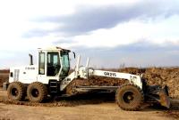 China New CIVL GR215 Motor Graders In Yellow White 7 tons Operating Weight yellow colour for sale