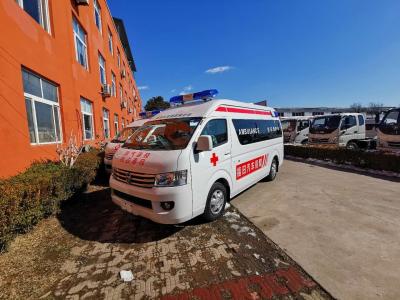 China Ambulance trucks in sales for patient / special ambulance in stock light duty commercial trucks for sale