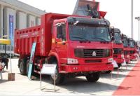 China Howo Sinotruk Heavy Duty Dump Truck 6x4 10tire Euro 2 336hp 18M3 Red Color for sale