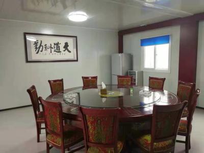 China 20ft 30ft Folding Prefab Container Homes , 3 In 1 Expandable Container House for sale