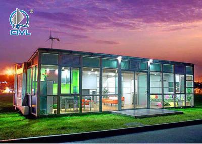 China Folding 3 In 1 Prefabricated Container House Galvanized Bending Steel for sale