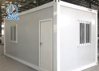 China Folding 3 In 1 Prefabricated Container House Galvanized Bending Steel for sale