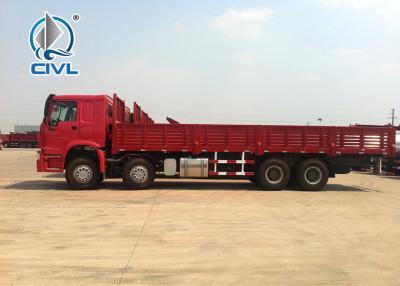 China SINOTRUK HOWO 8 x 4 Heavy Cargo Truck 40ton Cargo Truck Heavy Duty Trucks for sale