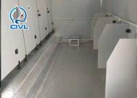 China Mobile Toilet Prefab Folding House Office Room Structure Materials , Worker Dorm Room for sale