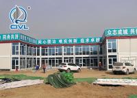 China Prefab Modular Container Houses / Homes / Hotels Glass Fiber Sandwich Panel for sale