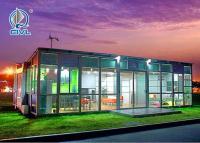 China Mobile Container Coffe Bar , Mobile Hotel Materials Worker Offic Dorm Room for sale