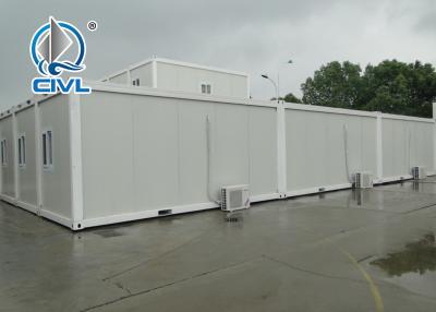 China Workshop Luxury Modern Prefab Homes , 1 Bedroom Prefab House Steel Door for sale