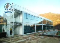 China Prefab Dormitary Prefabricated Shipping Container Homes , Cargo Container Homes for sale