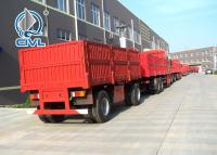 China 40 Feet 3 Axles 2 Leg Light Self - Weight  Cargo Trailer Semi Truck Used In Logistic Industry for sale