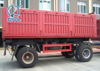 China 40 Feet 3 Axles 2 Leg Light Self - Weight  Cargo Trailer Semi Truck Used In Logistic Industry for sale