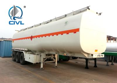 China 50CBM Oil Tanker Semi Trailer Trucks With Three Axles 5250+1360+1360 Mm Wheel Base for sale