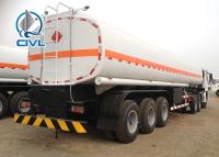 China 50CBM Oil Tanker Semi Trailer Trucks With Three Axles 5250+1360+1360 Mm Wheel Base for sale