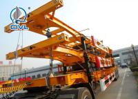 China Skeletal Container Semi Trailer 3 Axles 40 Feet Container With JOST Landing Leg for sale