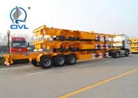 China CIVL China 3 Axles 40 Feet Container Carrying Semi Trailer Trucks With JOST Landing Leg for sale