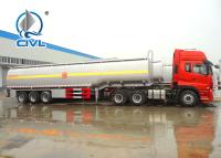 China Fuel Oil Liquid Tanker Truck Semi Trailer Threeaxle Fuel Tanker Semi Trailer for sale