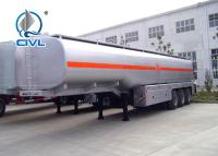 China Fuel Oil Liquid Tanker Truck Semi Trailer Threeaxle Fuel Tanker Semi Trailer for sale