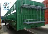 China High Column Semi Trailer Trucks Black Cargo Truck Trailer CTY9391CLX for sale