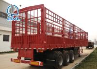 China High Column Semi Trailer Trucks Black Cargo Truck Trailer CTY9391CLX for sale