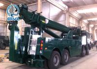 China Sinotruk Howo 8x4 Heavy Duty Tow Truck WD615.47 Engine 20-50t capacity for sale