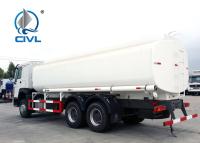 China White Color Sinotruk Howo7 Radial Tyre Fuel Oil Transportation Trucks 6X4 LHD Euro 2 336HP Lengthened Cab for sale