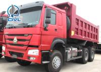 China 10 Wheel Dump Truck Heavy Duty Dump Truck 371HP 6x4 Drive Wheel , Loading 35-40t for sale