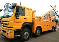 China Howo 6x4 5825 Wheelbase 40 Ton Heavy Duty Wrecker Radio Control Tow Truck ZZ1257M5847D1 for sale