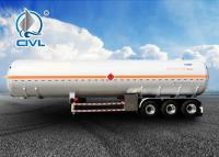 China 62m3 LPG Trailer Semi Trailer Trucks Stainless Steel For Lpg Transport Liquefied Gas for sale