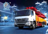 China 16m3 Cement Pump Truck 8850 × 2380 × 3500mm 180w 1700 / 3400mm Wheelbase for sale