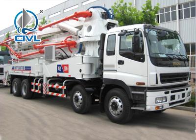 China 16m3 Cement Pump Truck 8850 × 2380 × 3500mm 180w 1700 / 3400mm Wheelbase for sale