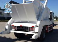 China Swept - Body Refuse Collector Swing Arm Garbage Compactor Truck Skip Loade for sale