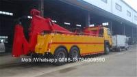 China Howo 6x4 5825 Wheelbase 40 Ton Heavy Duty Wrecker Radio Control Tow Truck ZZ1257M5847D1 for sale