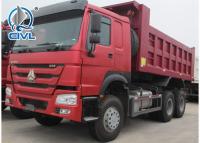 China Sinotruk 20 Ton HOWO Heavy Duty Dump Truck , 6x4 Diesel Dump Truck for sale