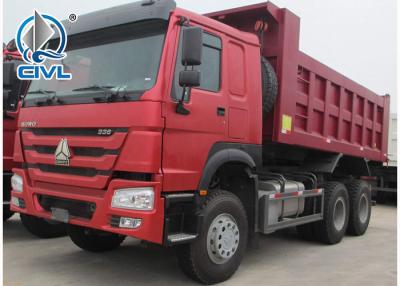 China Sinotruk 20 Ton HOWO Heavy Duty Dump Truck , 6x4 Diesel Dump Truck for sale
