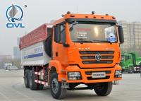 China 6x4 10 Wheels Shackman Heavy Duty Dump Truck For Mine Manual Transmission for sale