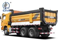 China 6x4 10 Wheels Shackman Heavy Duty Dump Truck For Mine Manual Transmission for sale